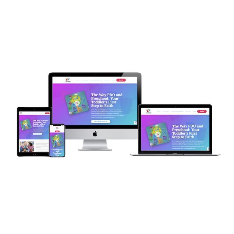 The Way PDO and Preschool V3 Website Redesign | BlakSheep Creative